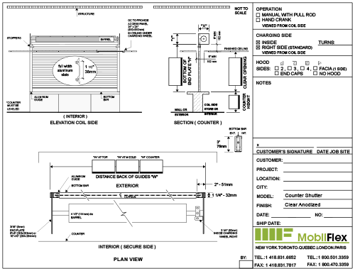 MobilFlex inc. - Detalles de Puertas plegables y enrollables , cortinas ...