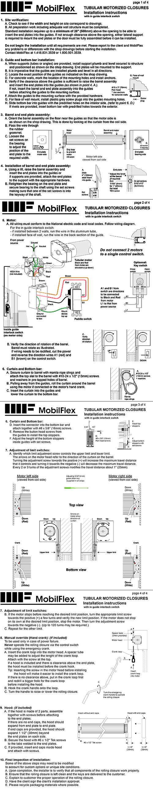 chiusure pieghevole, avvolgibili, serranda di sicurezza | MobilFlex